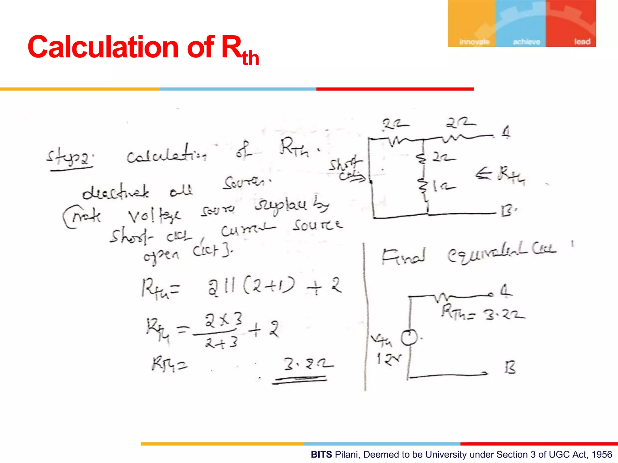 Revision_Solved Problems_Ohms Law_Theorems_Nodal Analysis_RLC Circuits_14 April2023.pptx