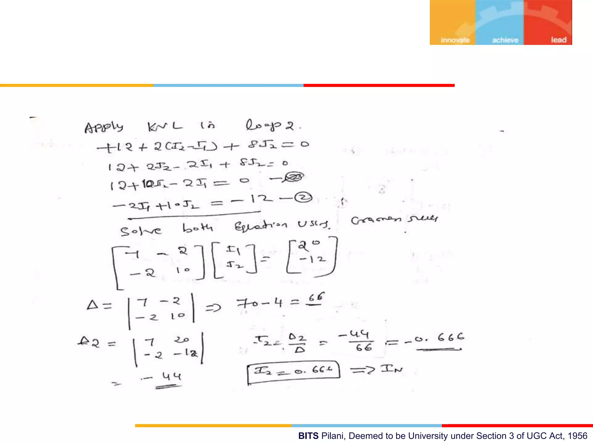 Revision_Solved Problems_Ohms Law_Theorems_Nodal Analysis_RLC Circuits_14 April2023.pptx