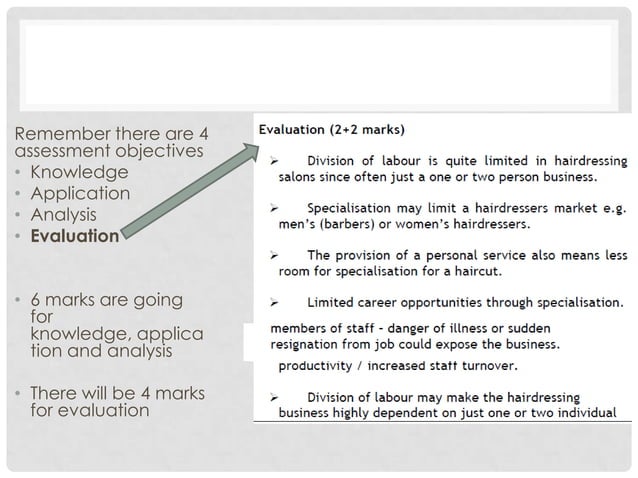 Revision specialisation and the division of labour | PPT