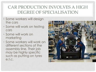 Revision specialisation and the division of labour | PPTX
