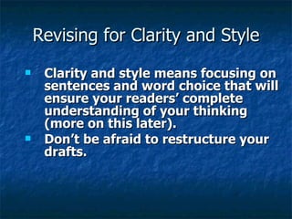 Revision Strategies | PPT