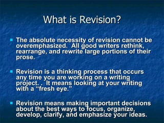 Revision Strategies | PPT