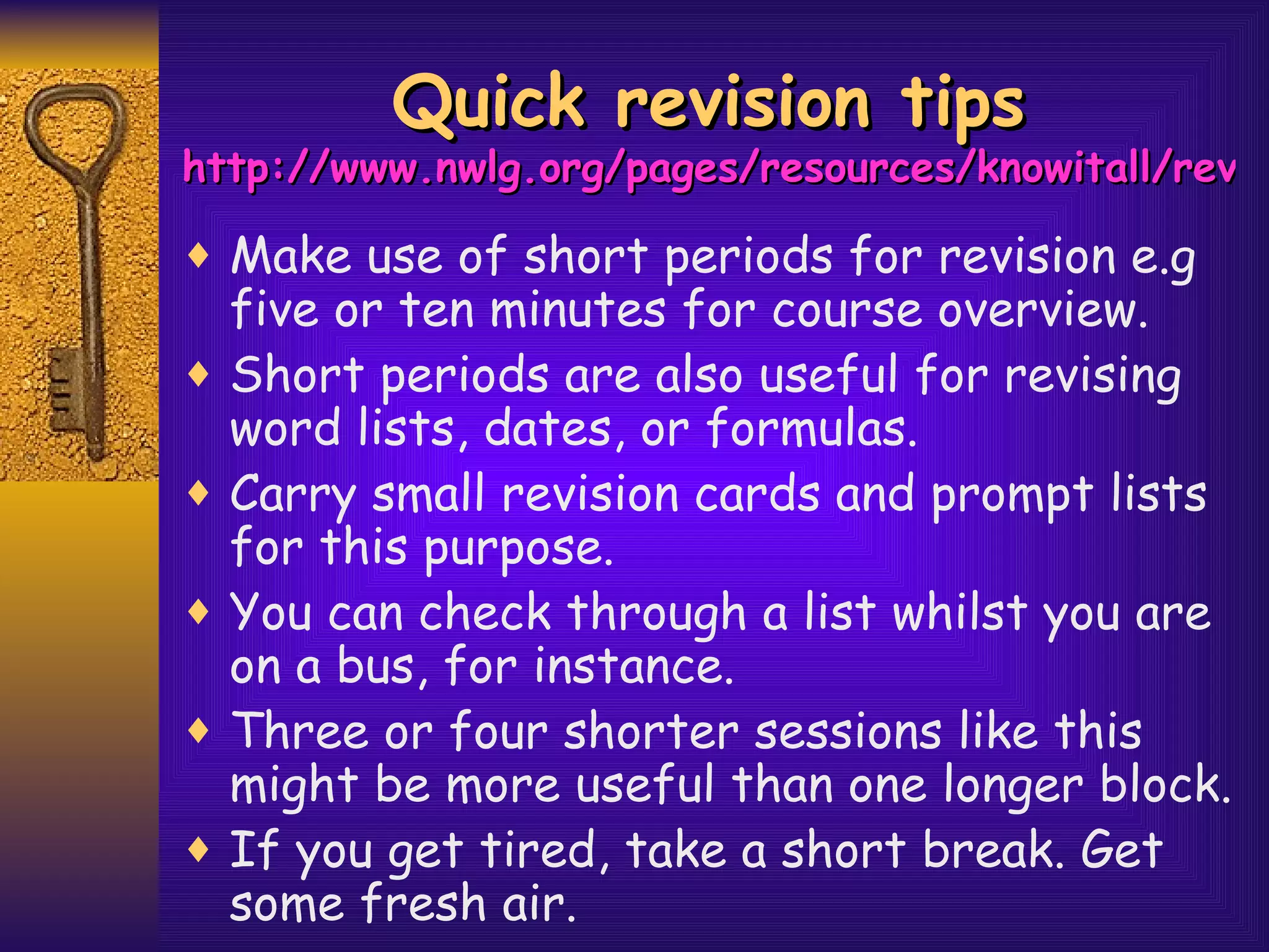 Revision techniques | PPT