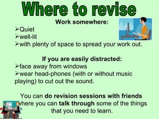 Revision tips | PPT
