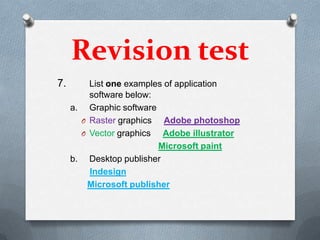Revision week 2 | PPT