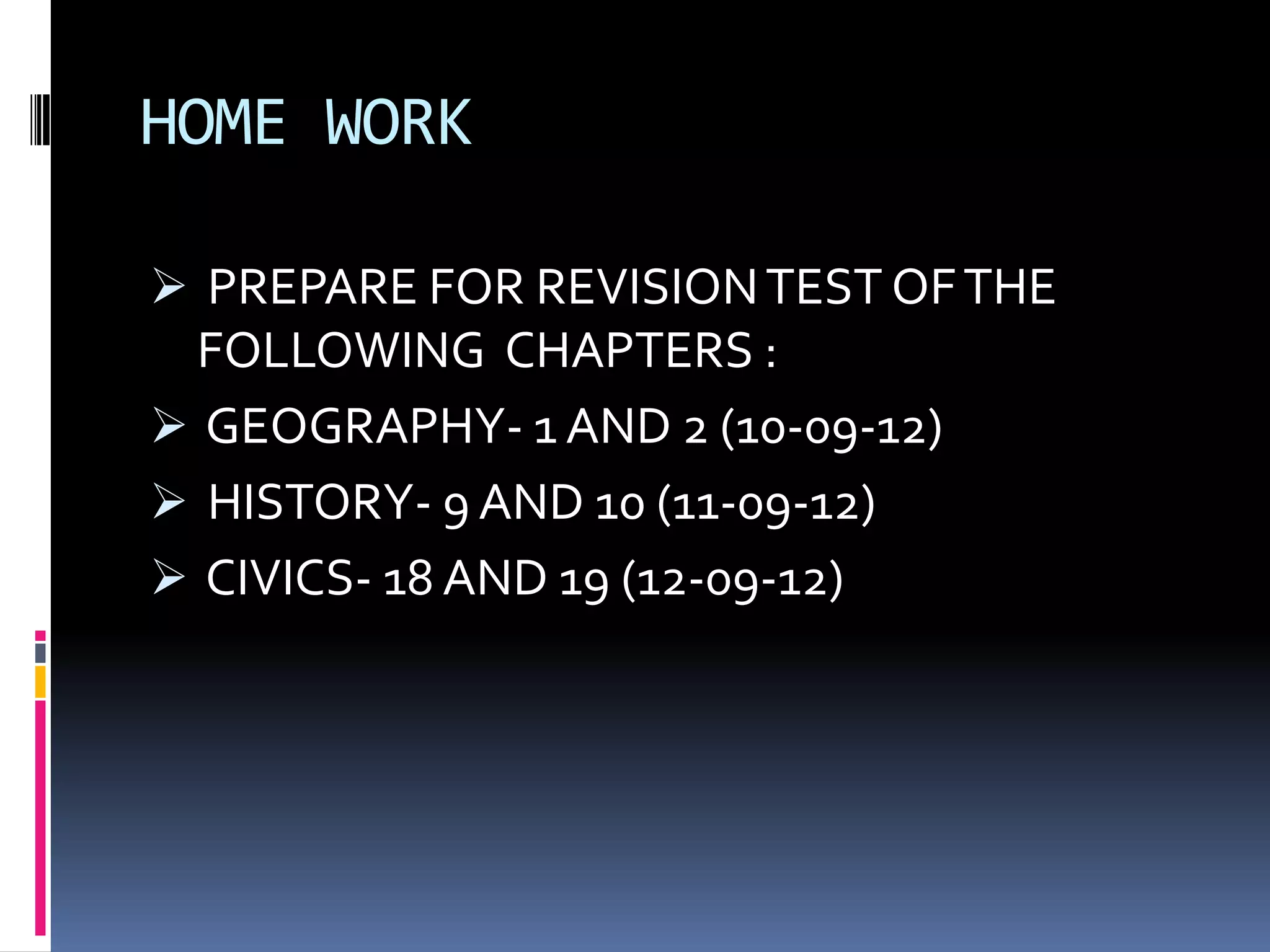 Revision work | PPTX