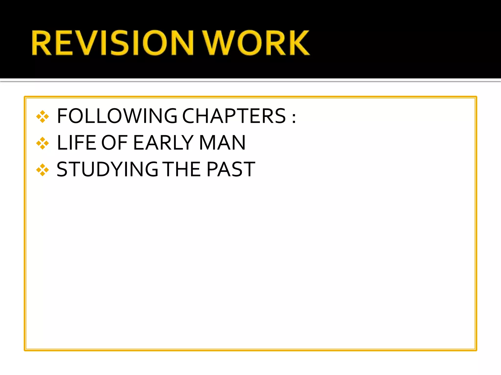 Revision Work 6 | PPT