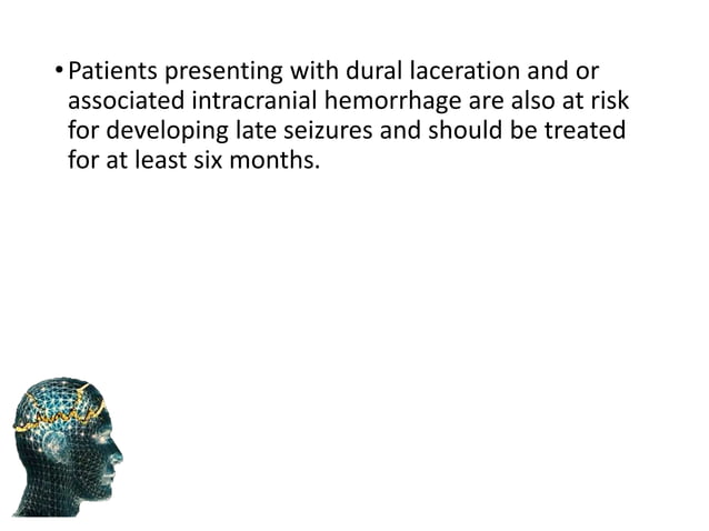 open skull fracture with open brain injury, Prolaps Cerebri | PPTX
