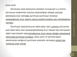 Pencemaran partikulat dan so2 | PPTX