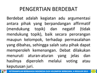 Perbedaan Diskusi dan Berdebat | PPT