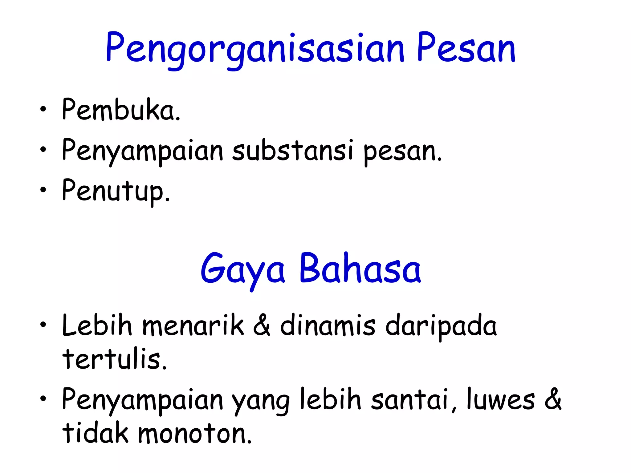 Revisi pesan bisnis | PPT
