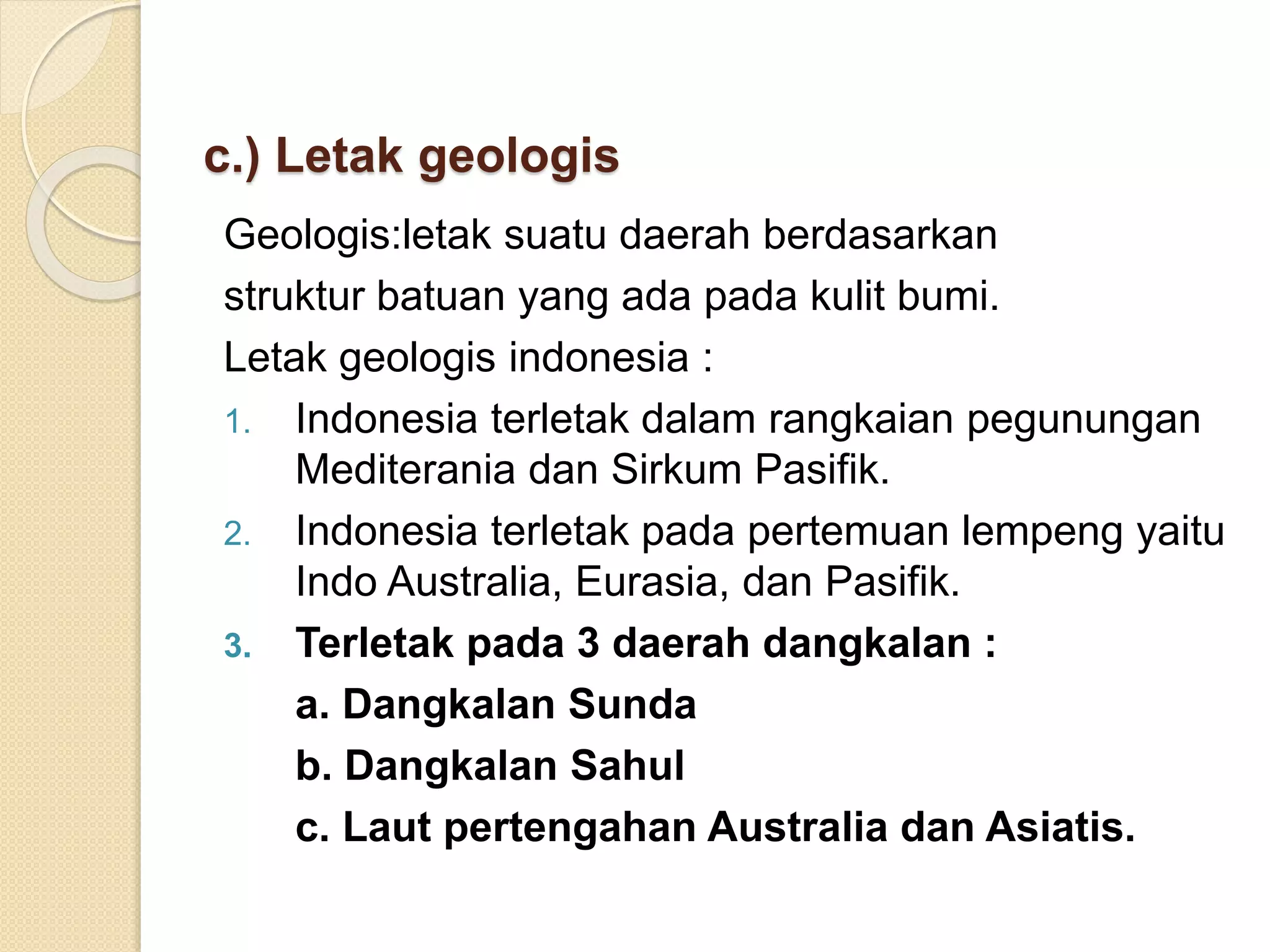 Potensi Geografis Indonesia | PPTX