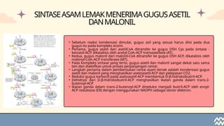 "Structure of common fatty acid" BIOSYNTHESIS LIPID (1).pptx