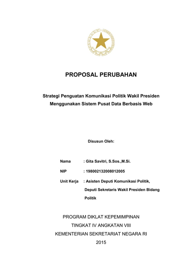 Revisi Proposal Rancangan Proyek Perubahan (1-14) - signed | PDF
