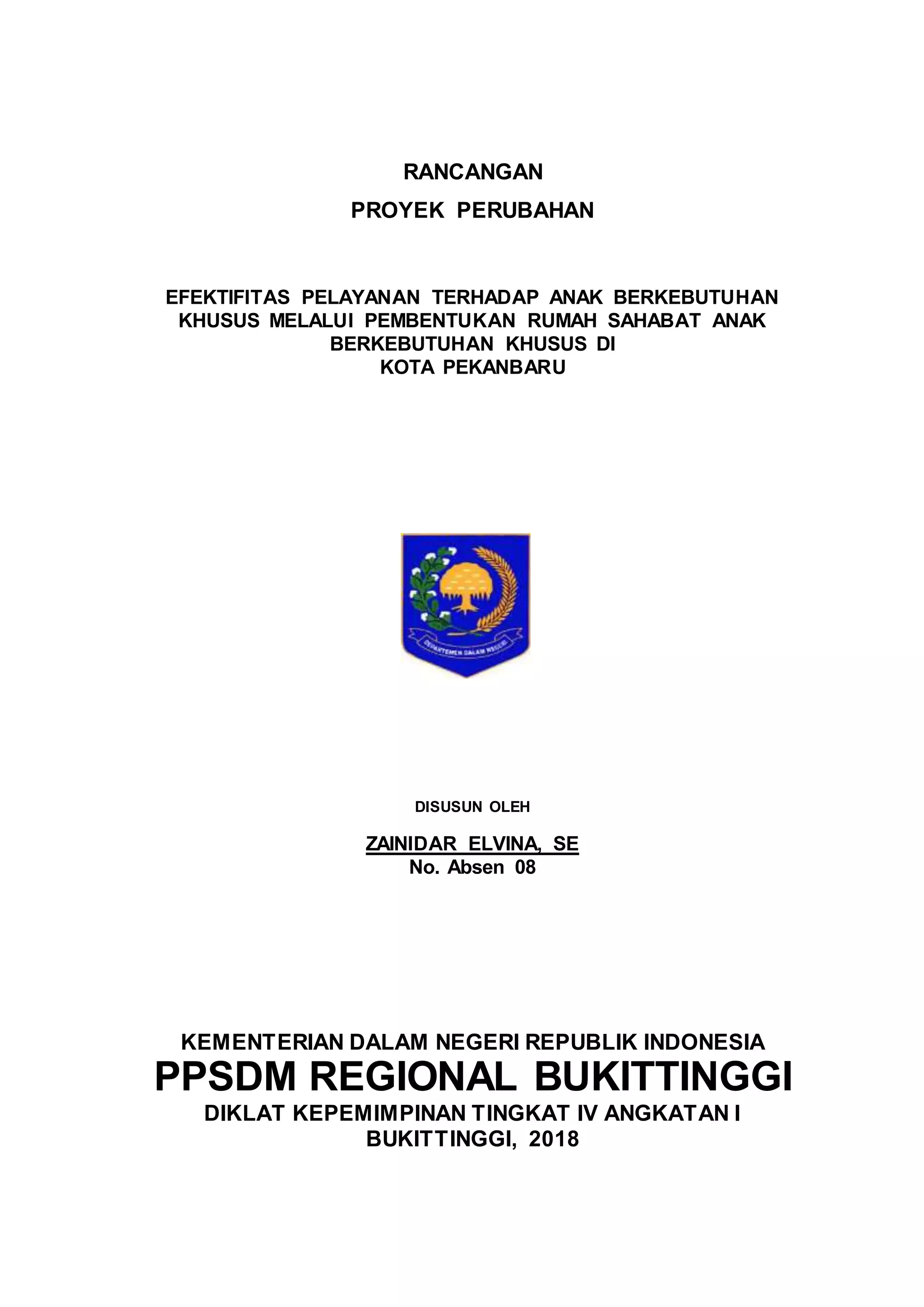 Revisi rancangan proyek perubahan | PDF