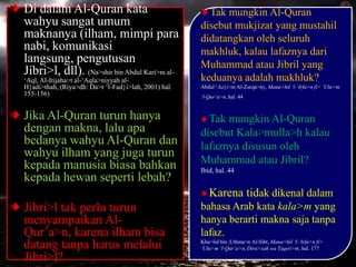 Revisi tafsir al quran | PPT