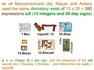 Revisit Aztec and Maya calendars | PPT