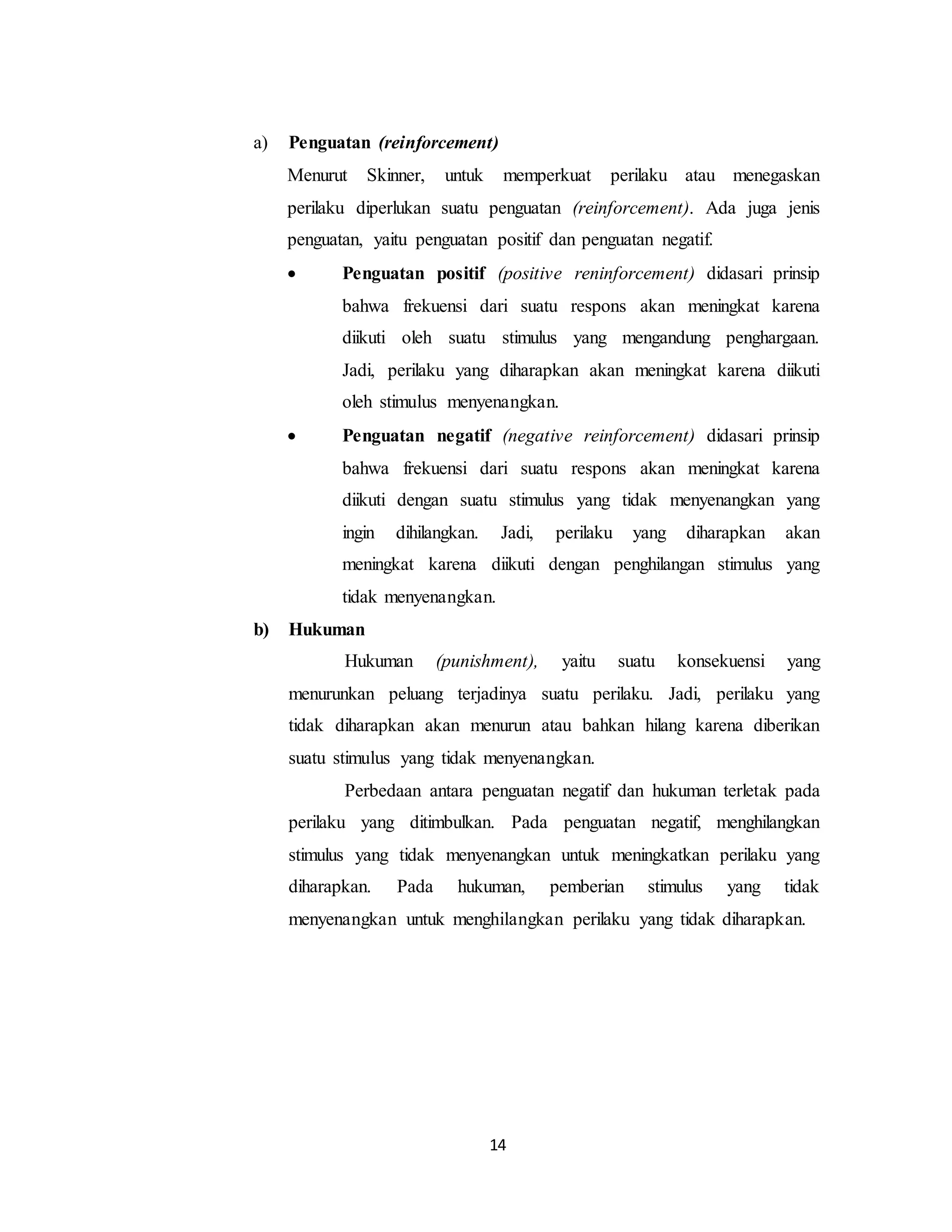 TEORI BELAJAR BAHASA | PDF