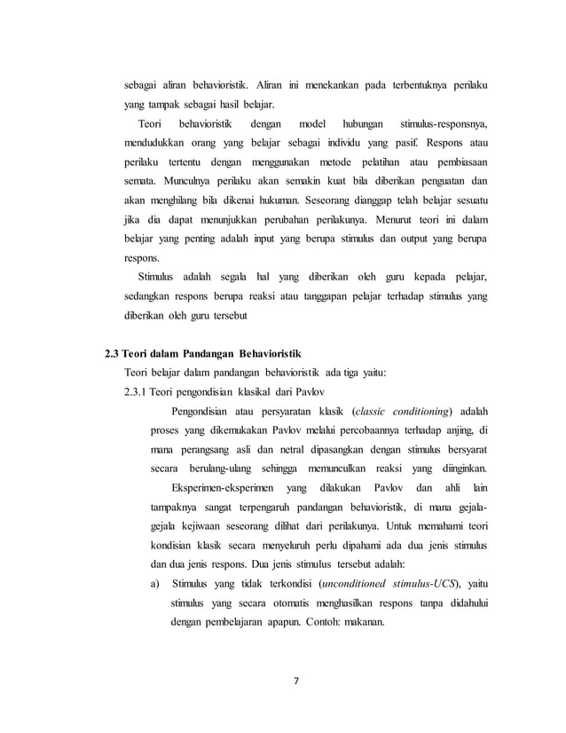 TEORI BELAJAR BAHASA | PDF