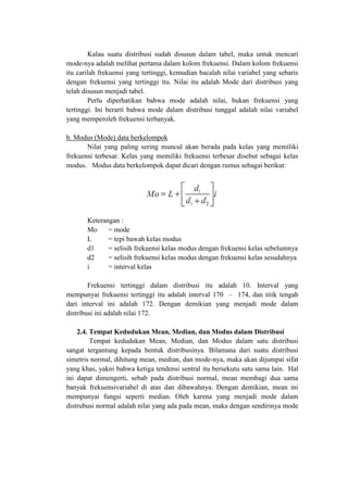 Revisi tendensi sentral dan variabilitas | DOCX