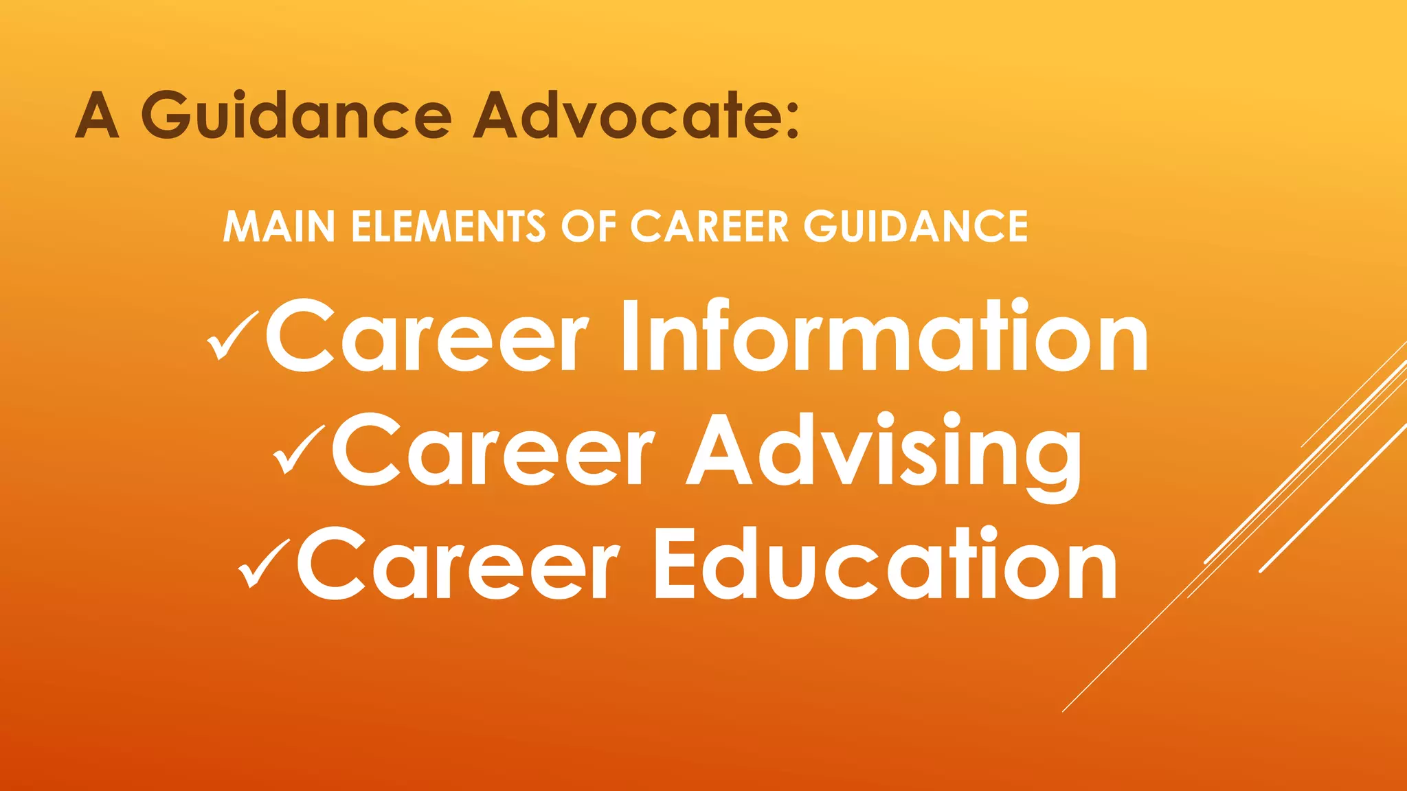 Revisiting the Guidance Advocate in Every Teacher | PDF