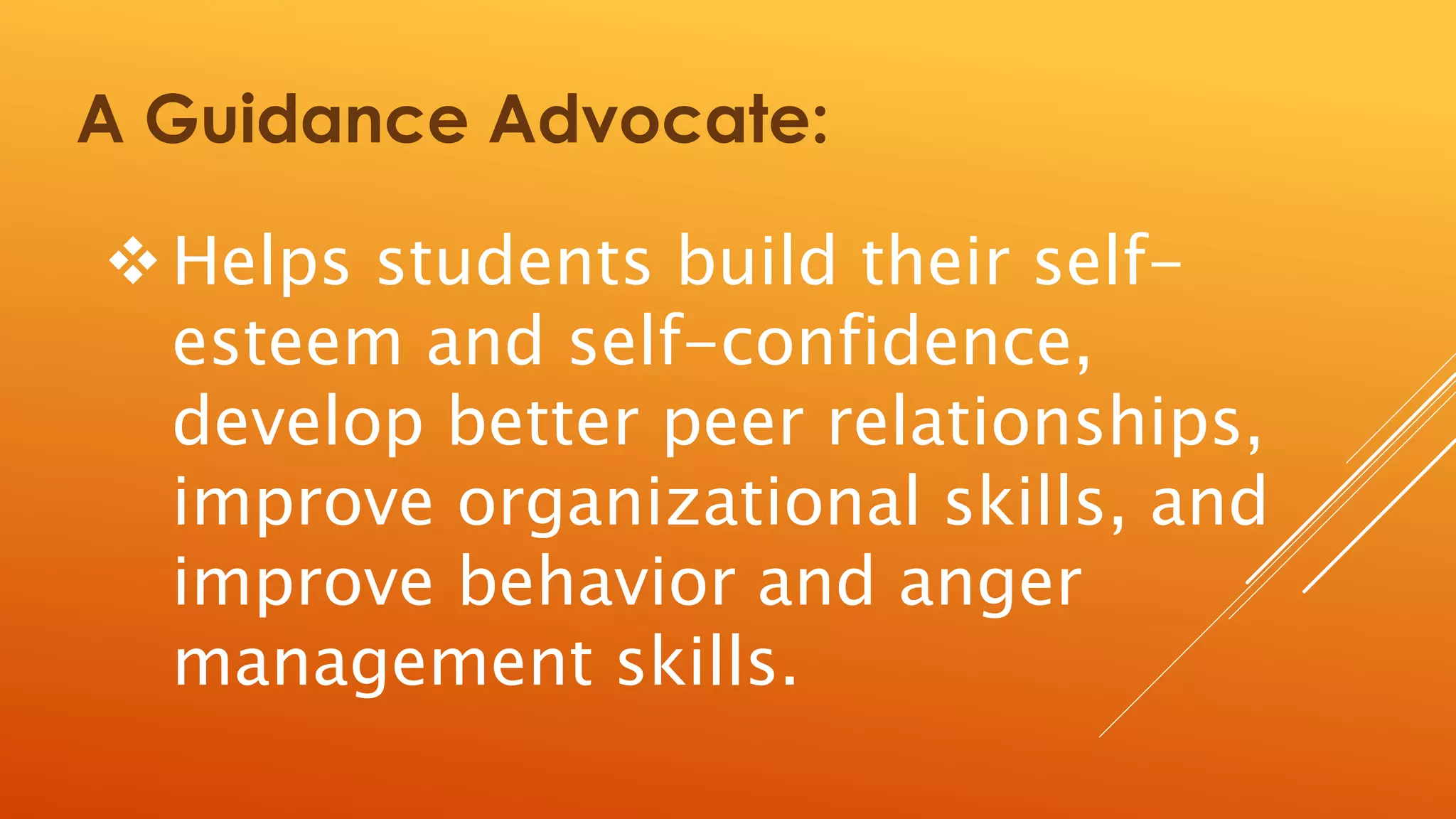 Revisiting the Guidance Advocate in Every Teacher | PDF