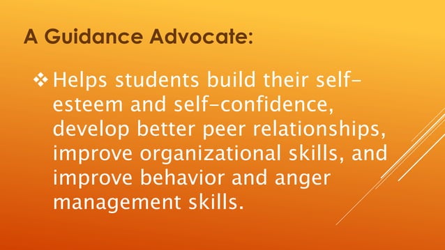Revisiting the Guidance Advocate in Every Teacher | PDF | Professional ...