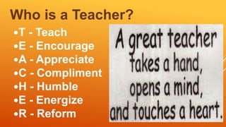 Revisiting the Guidance Advocate in Every Teacher | PDF