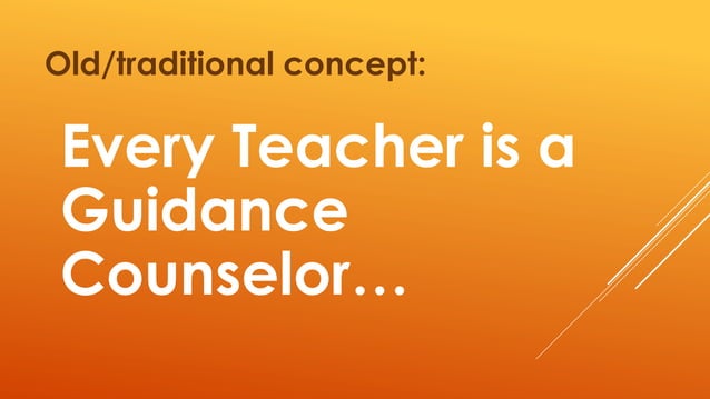 Revisiting the Guidance Advocate in Every Teacher | PDF | Professional ...