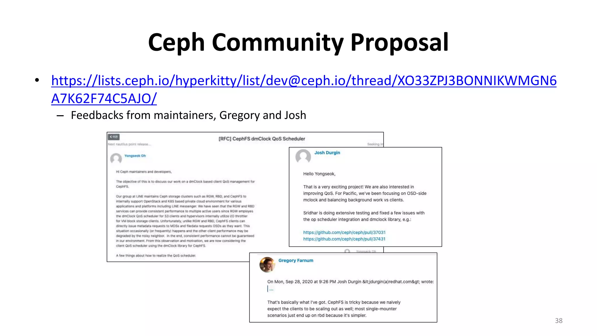 Revisiting CephFS MDS and mClock QoS Scheduler | PPTX