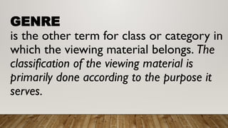 Revisiting Genres of Viewing Materials.pptx