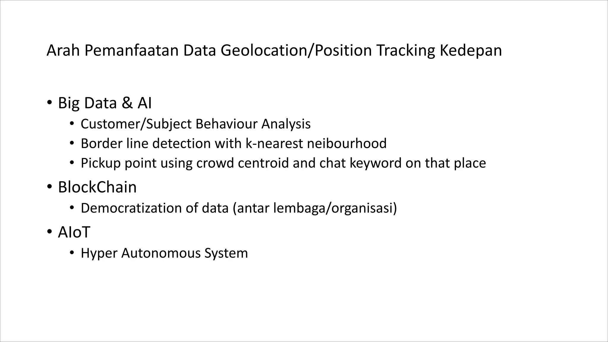 Revisiting Geolocation Tracking System | PPT