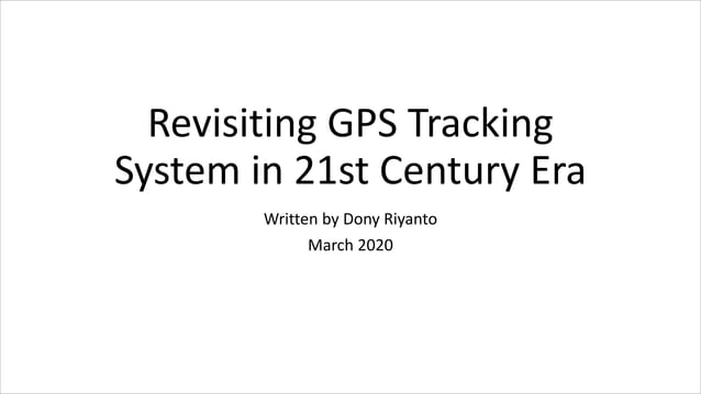 Revisiting Geolocation Tracking System | PDF