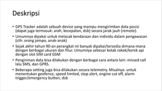 Revisiting Geolocation Tracking System | PPT