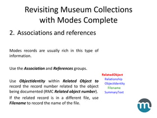 Revisiting Museum Collections with Modes | PPT