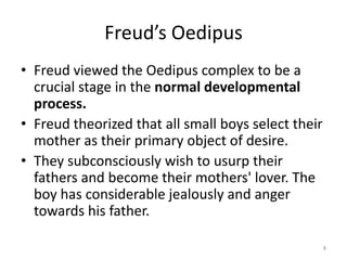 Revisiting Oedipus: The Weakened Masculinity of Modern Man | PPTX