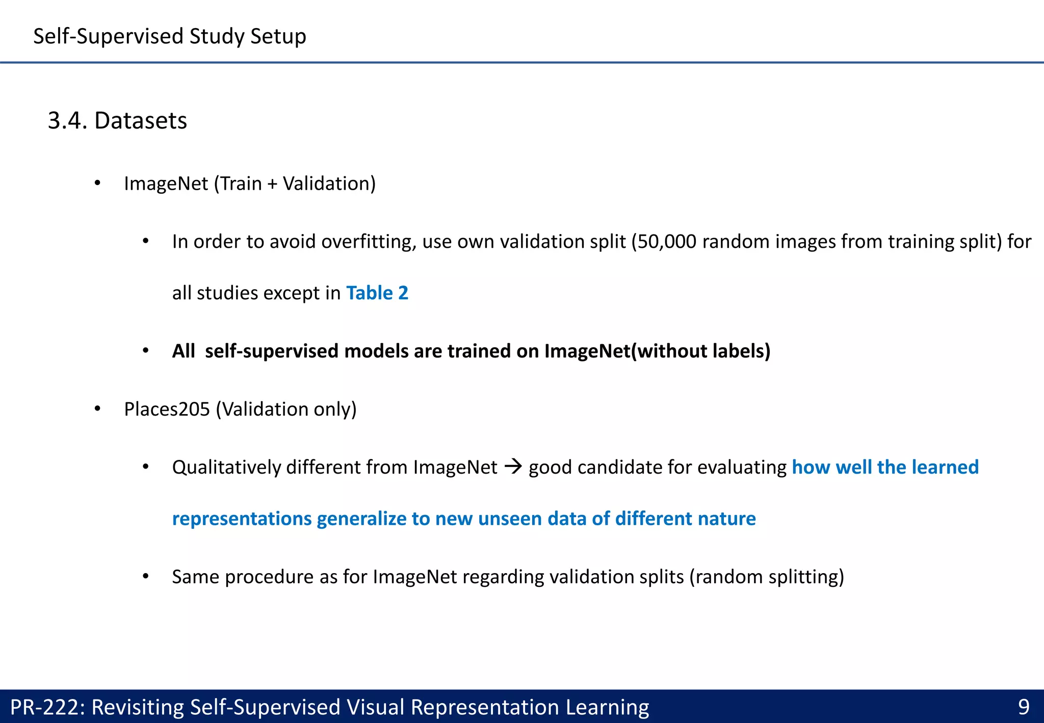 "Revisiting self supervised visual representation learning" Paper Review | PPT