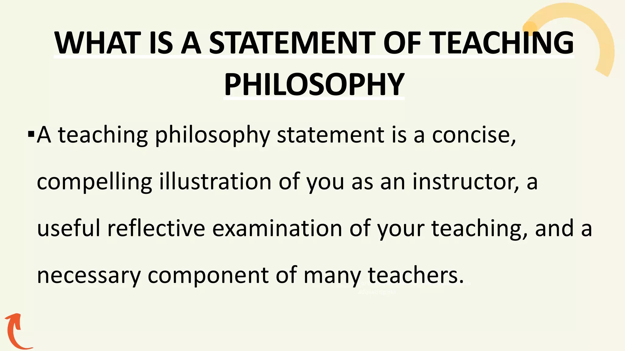 REVISITING TEACHING PHILOSOPHY.pptx