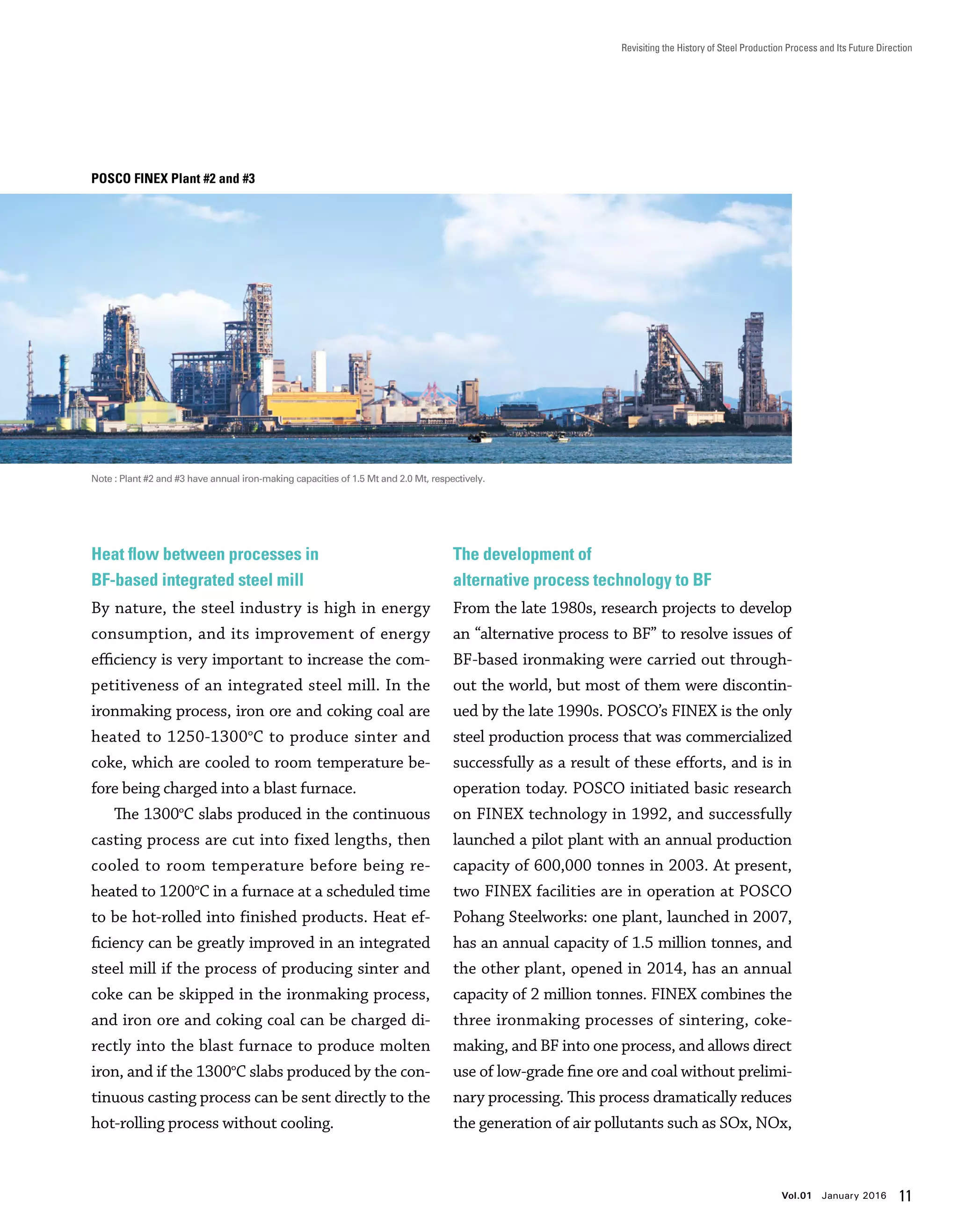 Revisiting the history of steel production process and its future ...