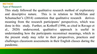 Understanding Basic and Action Research: Purpose, Features, and ...