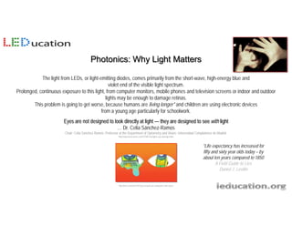 Revisiting Visual Comfort in the Digital Age by John Katimaris | PPT