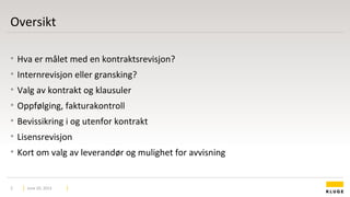 Revisjon av ikt kontrakter ssa-konferansen 2012.pptx