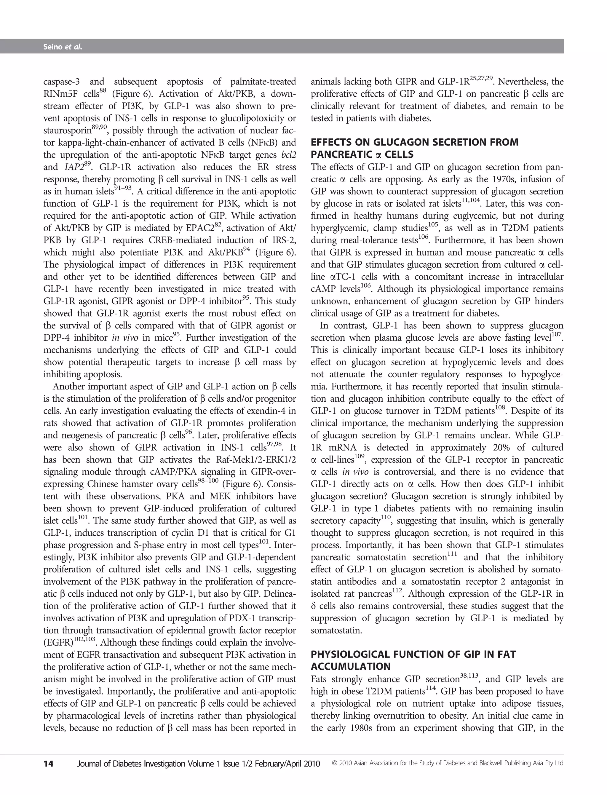 GLP 1 E GIP: DIFERENÇAS E SEMELHANÇAS | PDF
