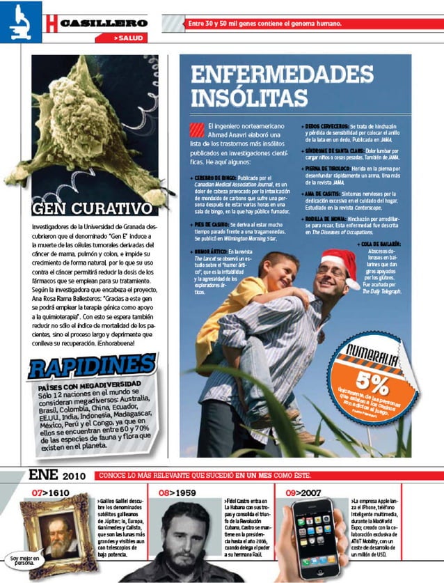 Revista H Para Hombre Mexico Enero 2010 | PDF