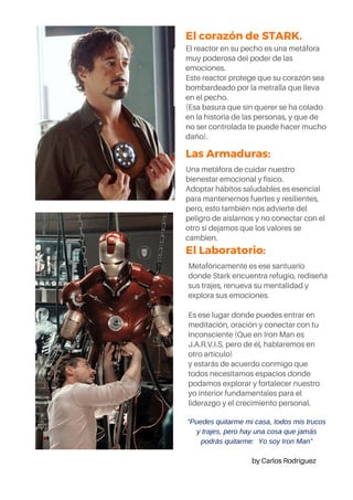 Revelando El Poder Oculto De Iron Man y Tony Stark | PDF