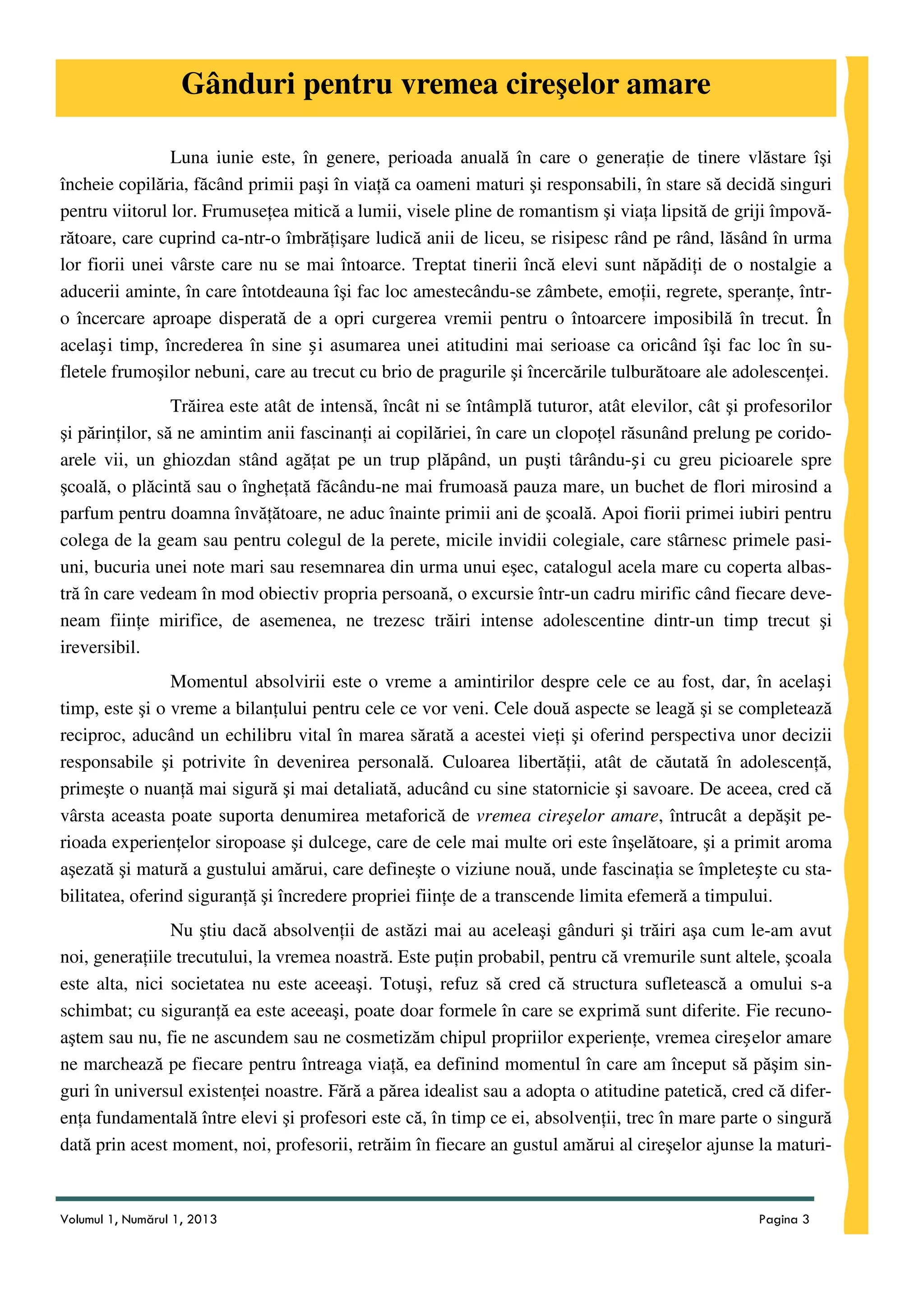 Revista absolventilor modificata in 31 mai 2013 | PDF