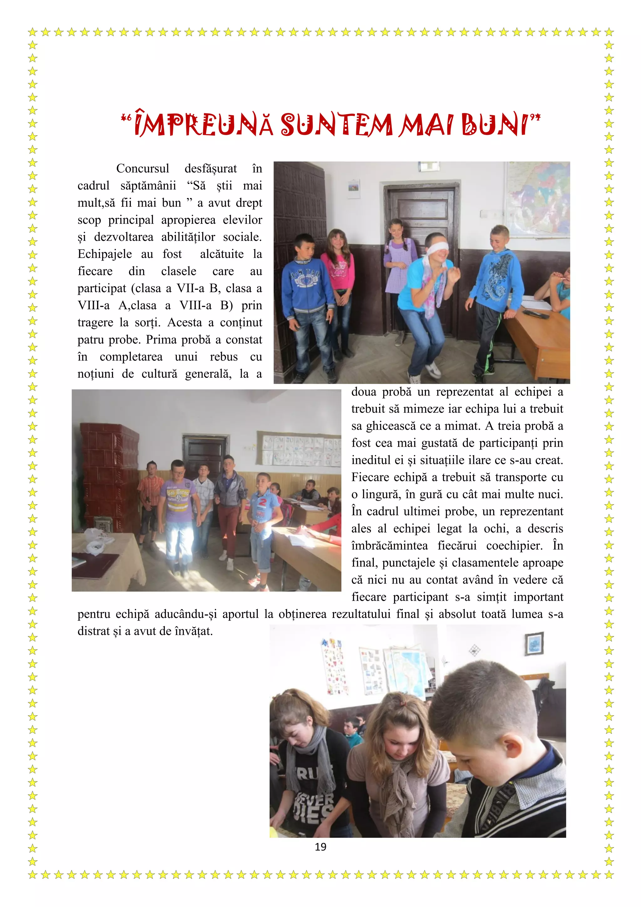 Revista Ani de scoala - Scoala altfel | PDF