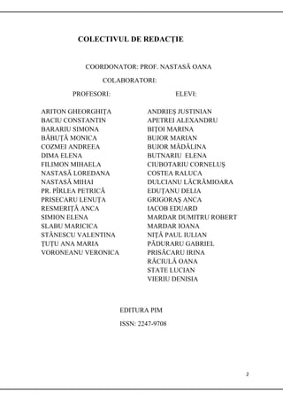 Revista ani de scoala 18 completa | PDF