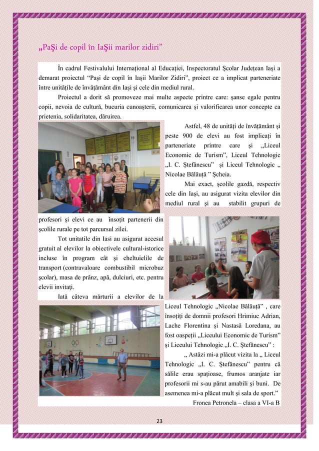 Revista ani de scoala nr. 17 | PDF