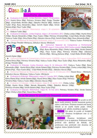 Revista Cool School, iunie 2013 | PDF